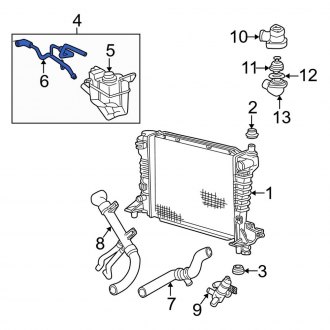 Lincoln LS Coolant Overflow Tanks | CARiD