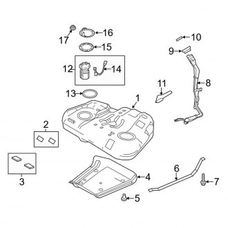 2010 Lincoln MKS OEM Fuel System Parts - Pumps, Lines | CARiD