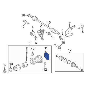 Lincoln MKX OEM Driveline & Axle Parts - Hubs, CV-Joints | CARiD