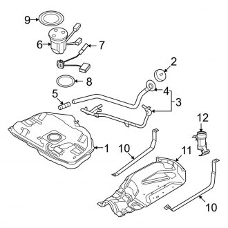 2009 Lincoln MKZ OEM Fuel System Parts - Pumps, Lines | CARiD