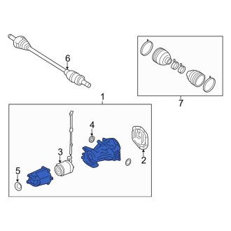Lincoln MKX OEM Driveline & Axle Parts - Hubs, CV-Joints | CARiD