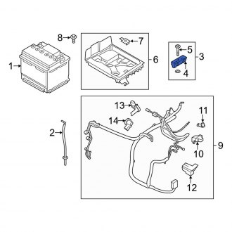 Lincoln MKX OEM Starting & Charging Parts | Starters — CARiD.com