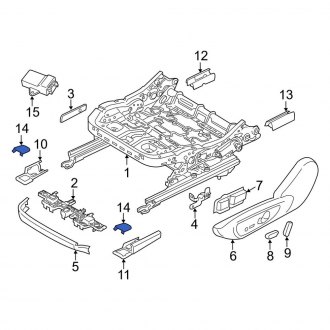 Lincoln MKZ Rocker Panel Hardware - Clips, Brackets | CARiD