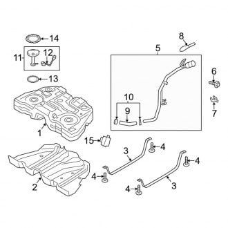 2019 Lincoln MKZ OEM Fuel System Parts - Pumps, Lines | CARiD