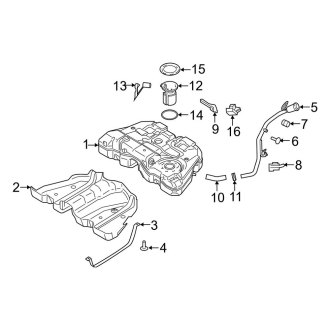 2019 Lincoln MKZ OEM Fuel System Parts - Pumps, Lines | CARiD