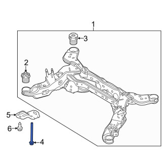 Lincoln MKX Chassis Frames Hardware | Clips, Plugs — CARiD.com