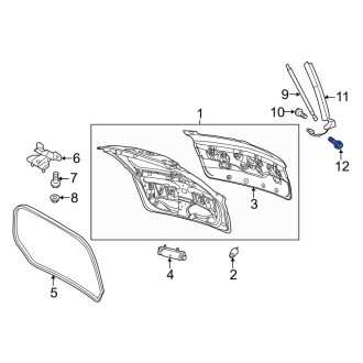 Lincoln Navigator Trunk & Tailgate Hardware | CARiD