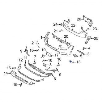 Lincoln MKC OEM Bumpers - Genuine Front & Rear Bumpers | CARiD