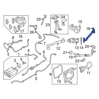 Lincoln Corsair EGR Valves & Parts | Sensors, Gaskets — CARiD.com