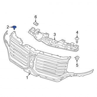 Lincoln Navigator Grille Brackets & Hardware | CARiD