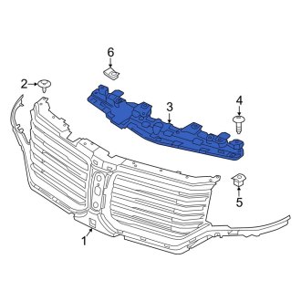 Lincoln Navigator Radiator Support Covers | CARiD