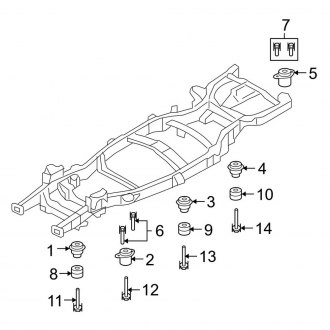2007 Lincoln Navigator OEM Chassis Frames & Body Parts | CARiD