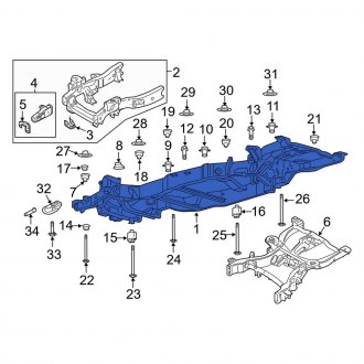 Lincoln Navigator Replacement Chassis Frames & Rails - CARiD.com