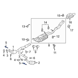 Lincoln Navigator OEM Exhaust Parts - Systems, Tips, Pipes | CARiD