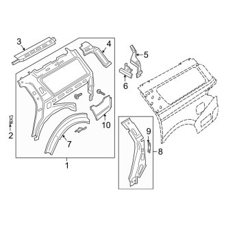 2020 Lincoln Navigator OEM Quarter Panels & Parts | CARiD