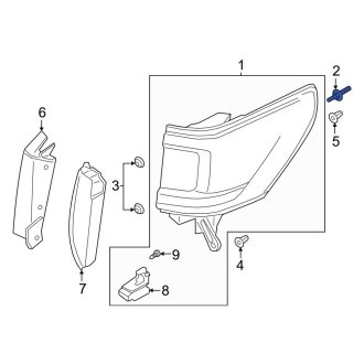 Lincoln Navigator OEM Tail Lights - LED, Fiber Optic | CARiD