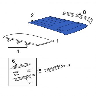 Lincoln Aviator Roof Panels — CARiD.com