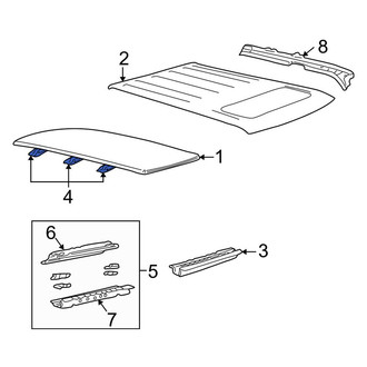 Lincoln Aviator Roof Panels — CARiD.com