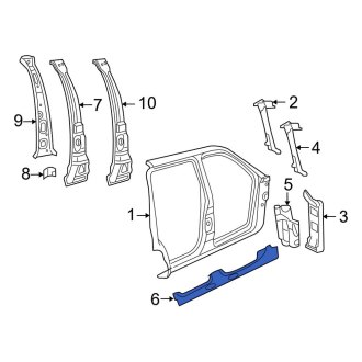 Lincoln Aviator Replacement Rocker Panels – CARiD.com