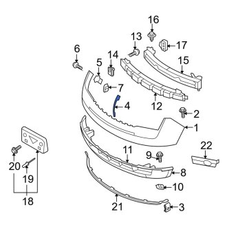 Lincoln MKX OEM Bumpers - Genuine Front & Rear Bumpers | CARiD