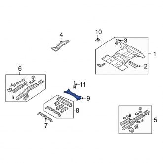 Lincoln MKX Rocker Panels, Floor Pans, Moldings — CARiD.com