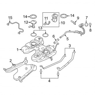 2015 Lincoln MKX OEM Fuel System Parts - Pumps, Lines | CARiD