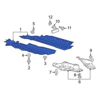 Lincoln Underbody Covers - Splash Shields, Protection | CARiD
