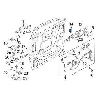 Lincoln MKX Interior Brackets & Hardware — CARiD.com