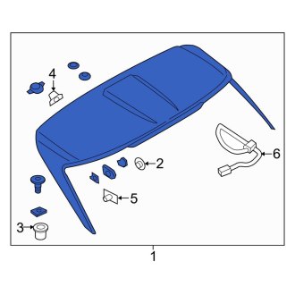 Lincoln MKX Spoilers - Custom, Factory, Roof, Lip & Wing Spoilers