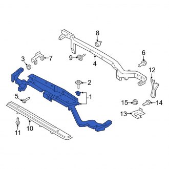 Lincoln Nautilus Radiator Supports | CARiD