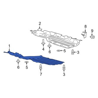 Lincoln Underbody Covers - Splash Shields, Protection | CARiD