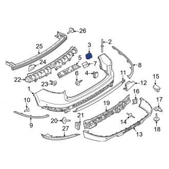 Lincoln Aviator OEM Bumpers | Genuine Front & Rear Bumpers — CARiD.com