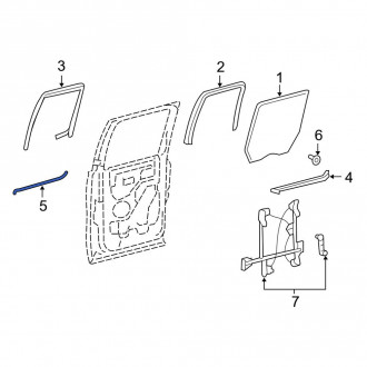 Lincoln Mark Lt OEM Window Parts - Visors, Regulators | CARiD