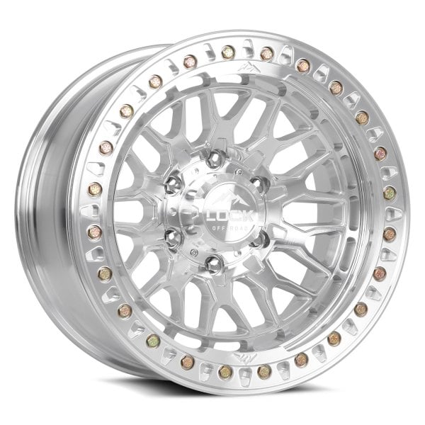LOCK OFF-ROAD® INVADER FORGED BEADLOCK Wheels - Raw Machined Rims