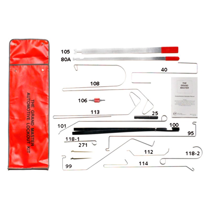 LTI Tools® - 14-piece Grand Master Automotive Lock Out Kit