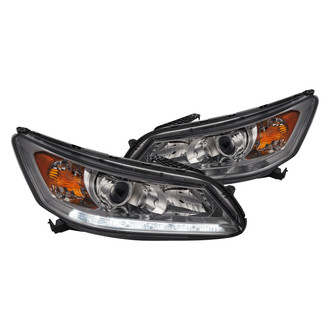Honda Custom & Factory Headlights - Projector, LED, Euro, Halos
