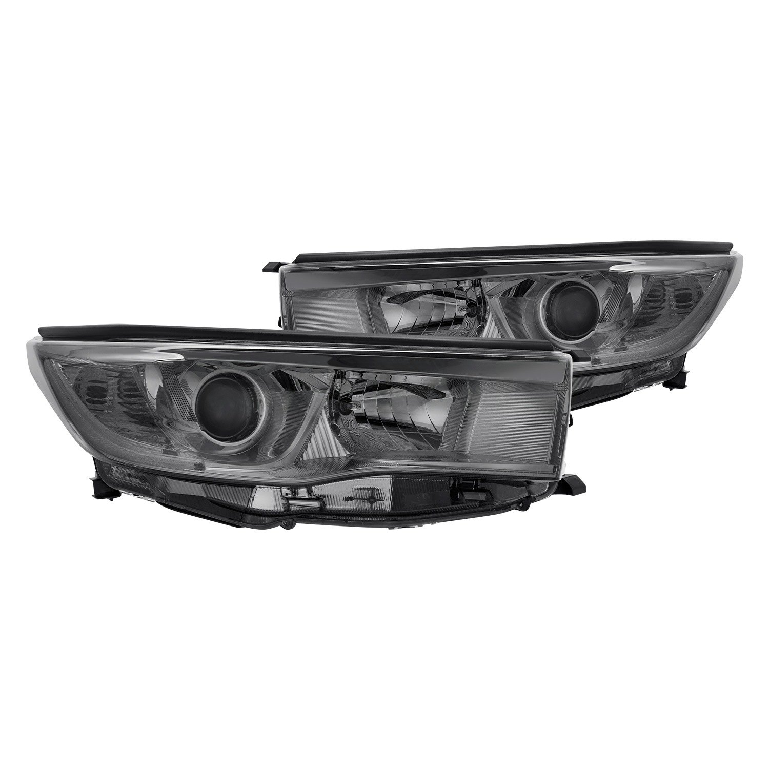 2016 Toyota Highlander Custom Headlights - LED, Halo, Projector | CARiD