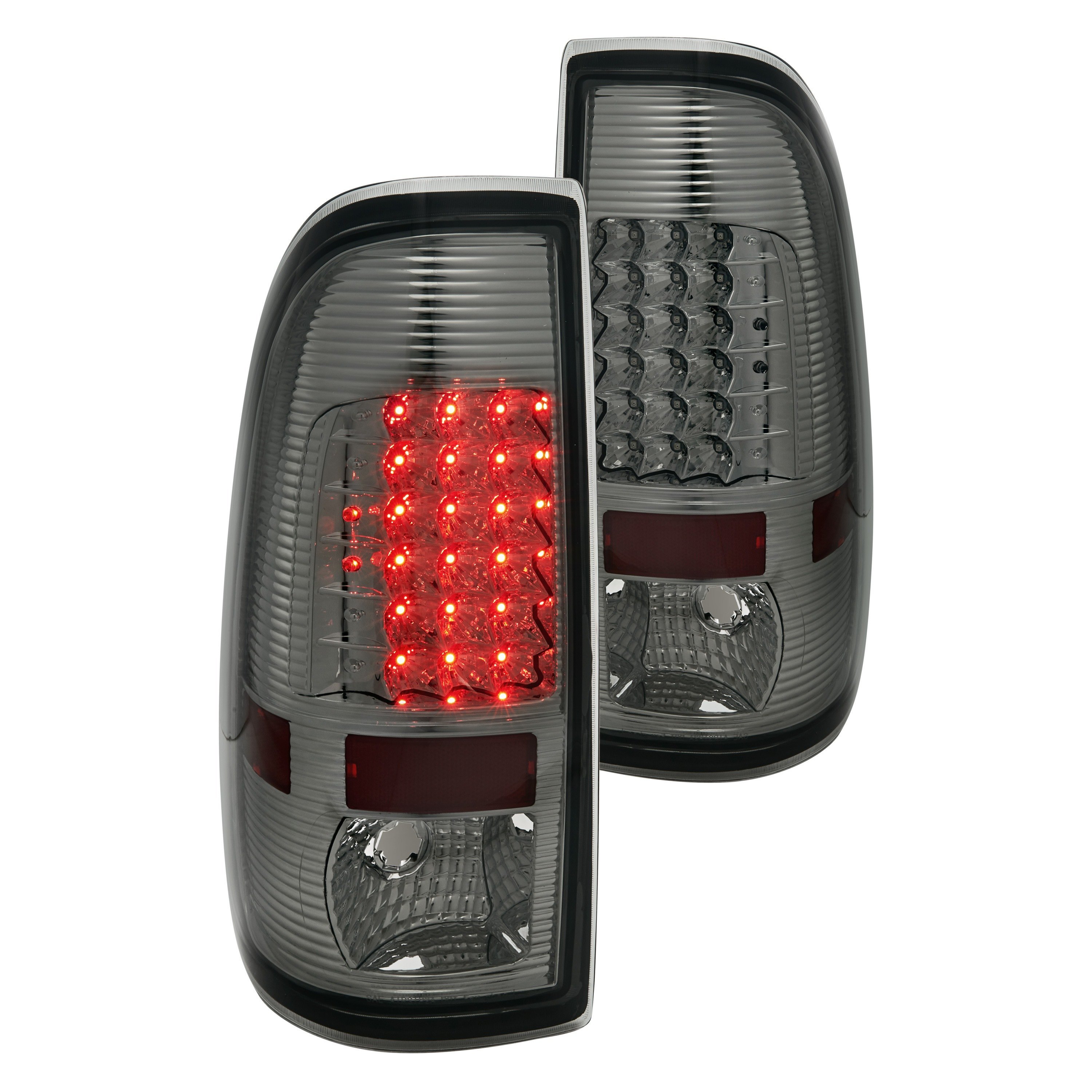 Lumen® 88-1001225 - Chrome/Smoke LED Tail Lights