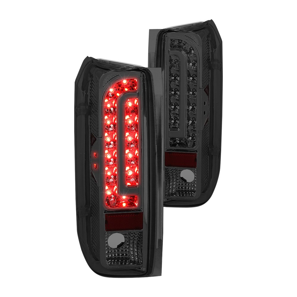 Lumen® 88-1001542 - Chrome/Smoke LED Tail Lights