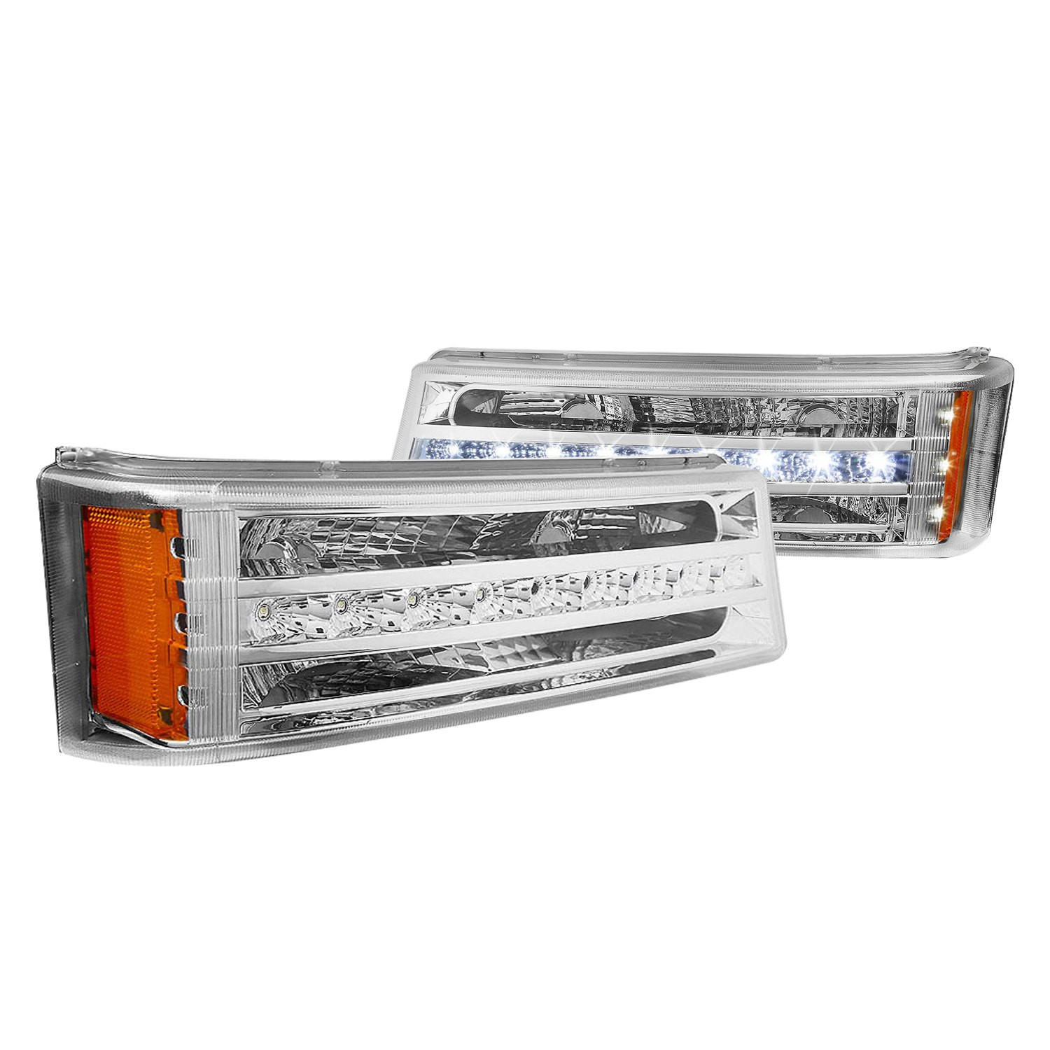 Parking Lights - LED, Blue, Amber, White, Green, Yellow | CARiD