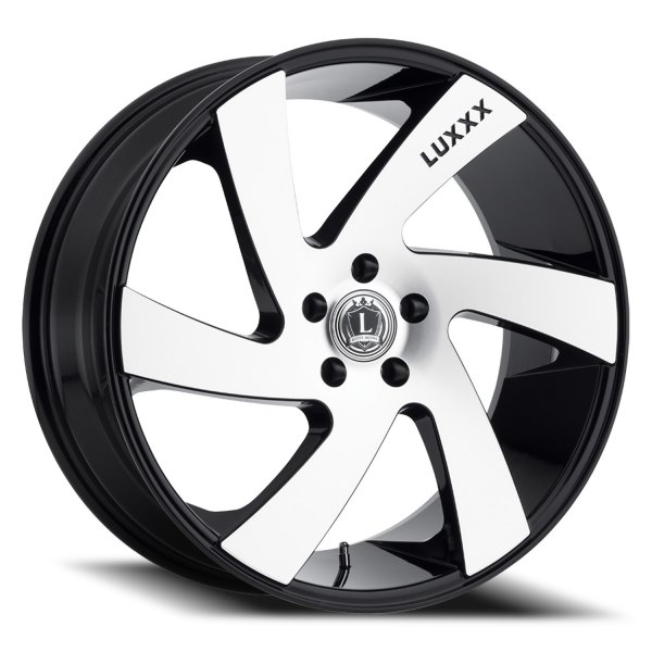 LUXXX ALLOYS® LUX 10 Wheels - Gloss Black with Machined Face Rims