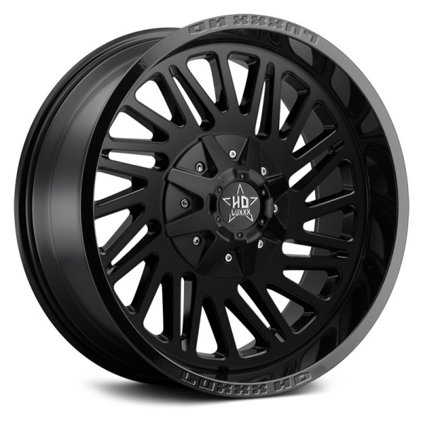 Luxxx Hd® Lhd 19 Wheels Matte Black With Gloss Black Lip Rims