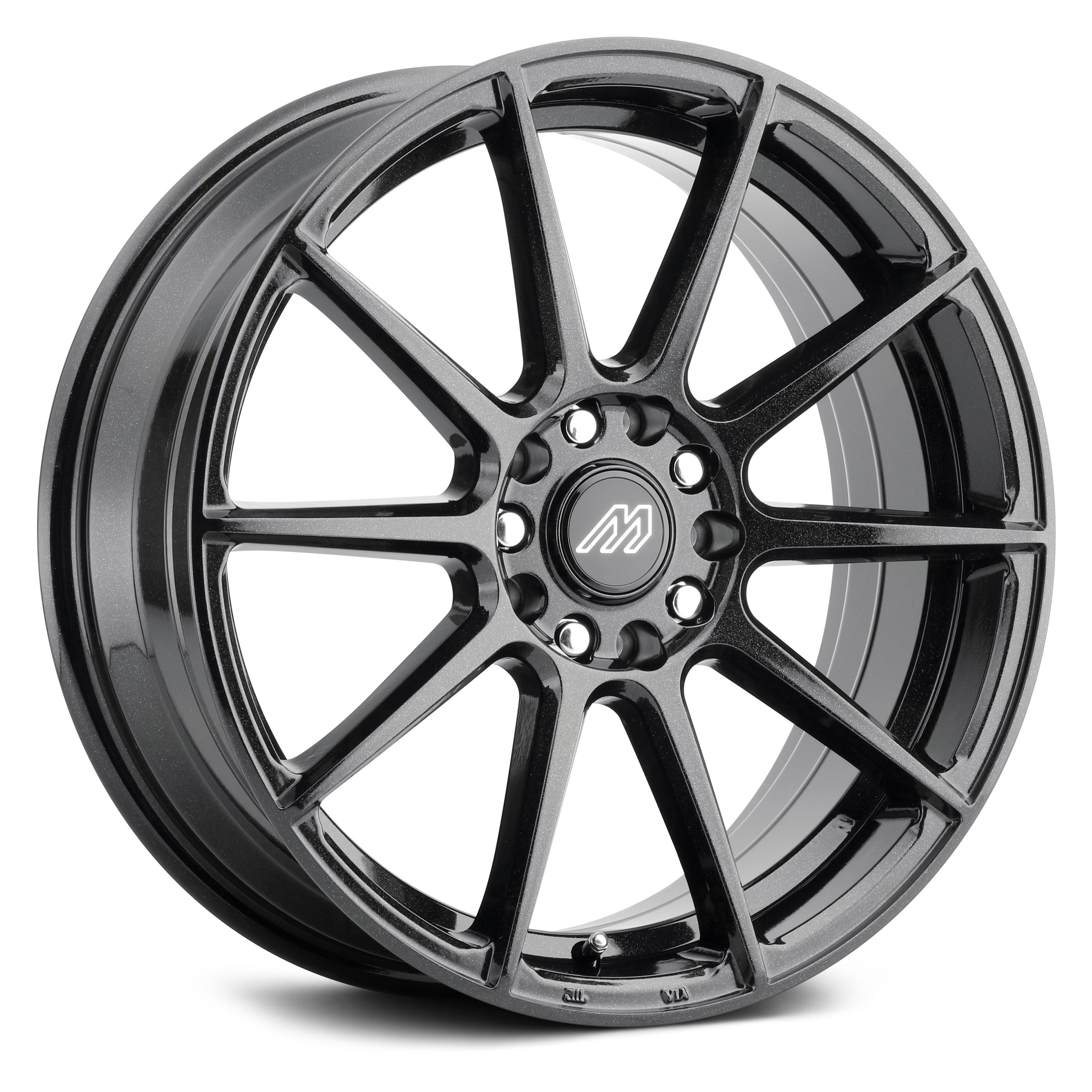 MACH PERFORMANCE® MP43 Wheels - Metallic Black Rims