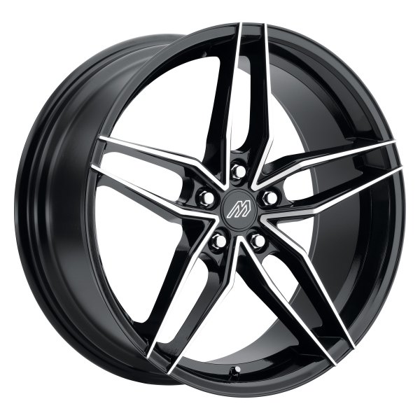 MACH PERFORMANCE® MP51 Wheels - Gloss Black with Machined Face Rims