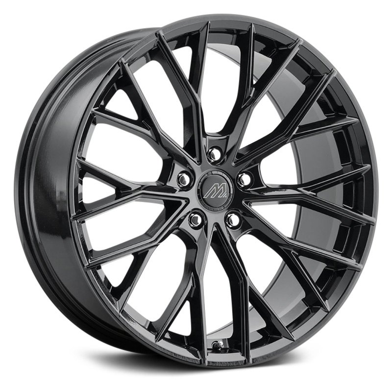 MACH FORGED® MF10 Wheels - Gloss Black with Undercut Rims