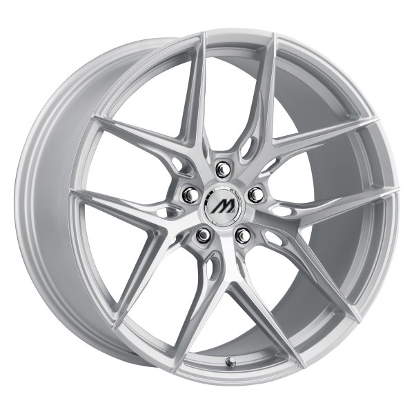 MACH FORGED® MF12 Wheels - Arctic Silver with Machined Face Rims