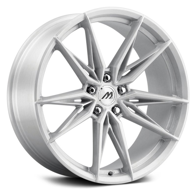 MACH FORGED® MF5 Wheels - Brushed Aluminum with Undercut Rims