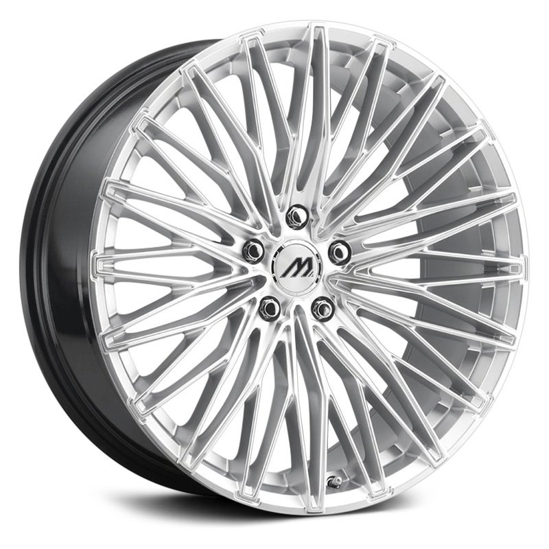 MACH FORGED® MF9 Wheels - Hyper Silver with Undercut Rims
