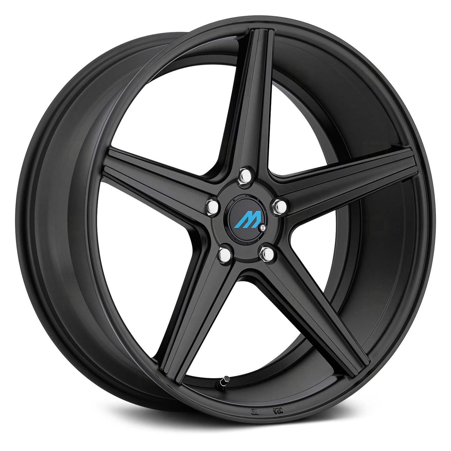 MACH® ME1 Wheels - Satin Black and Undercut Rims