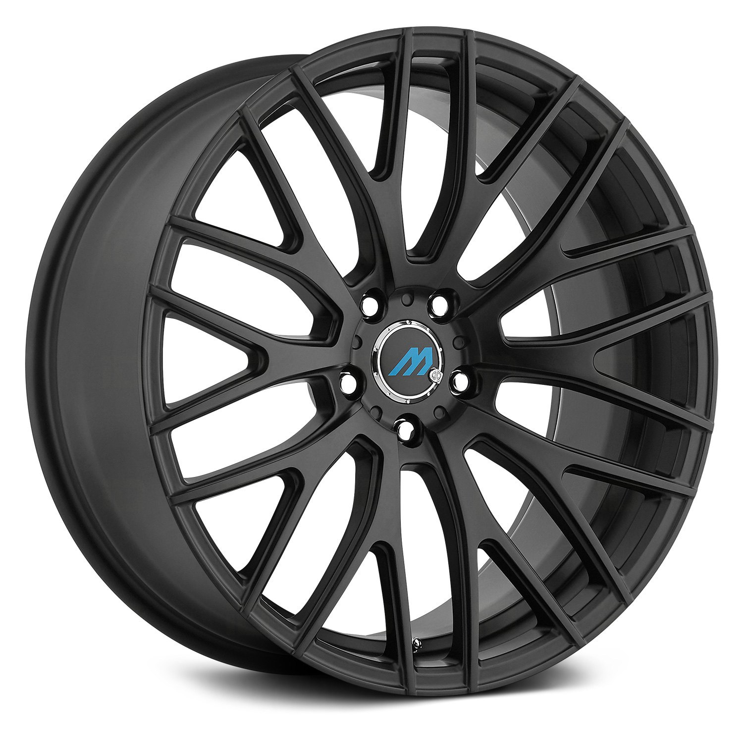 MACH® ME11 Wheels - Satin Black and Undercut Rims